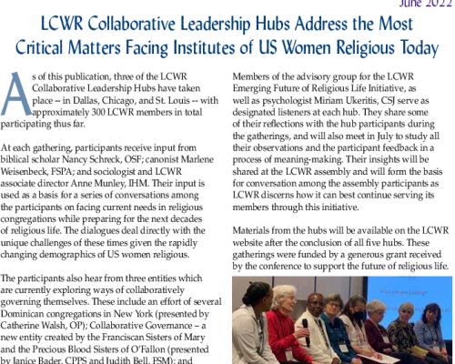 LCWR Publications | LCWR