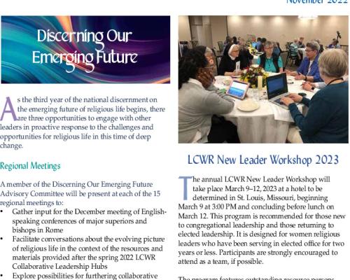 LCWR Publications | LCWR